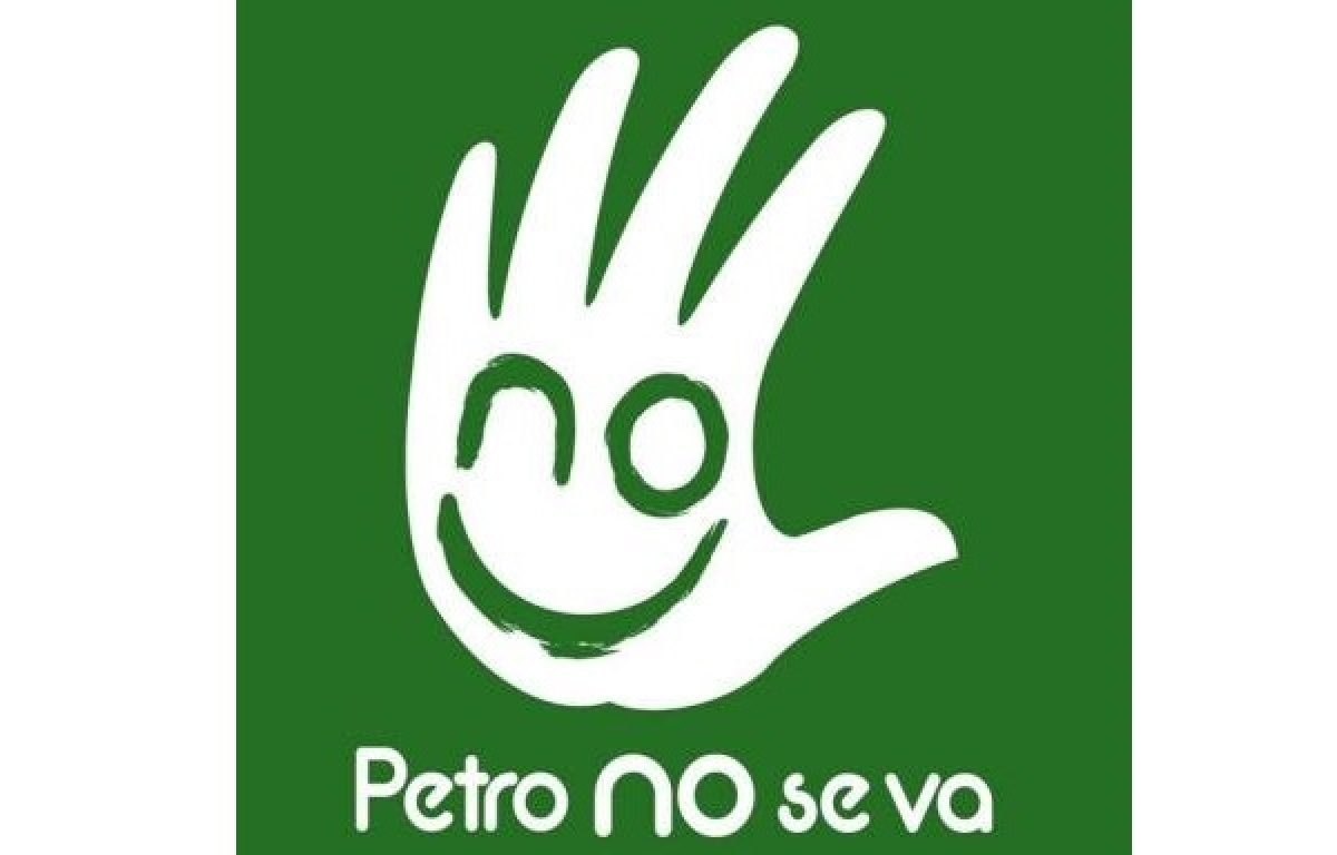 Éste es el logo de Petro para campaña de revocatoria de mandato