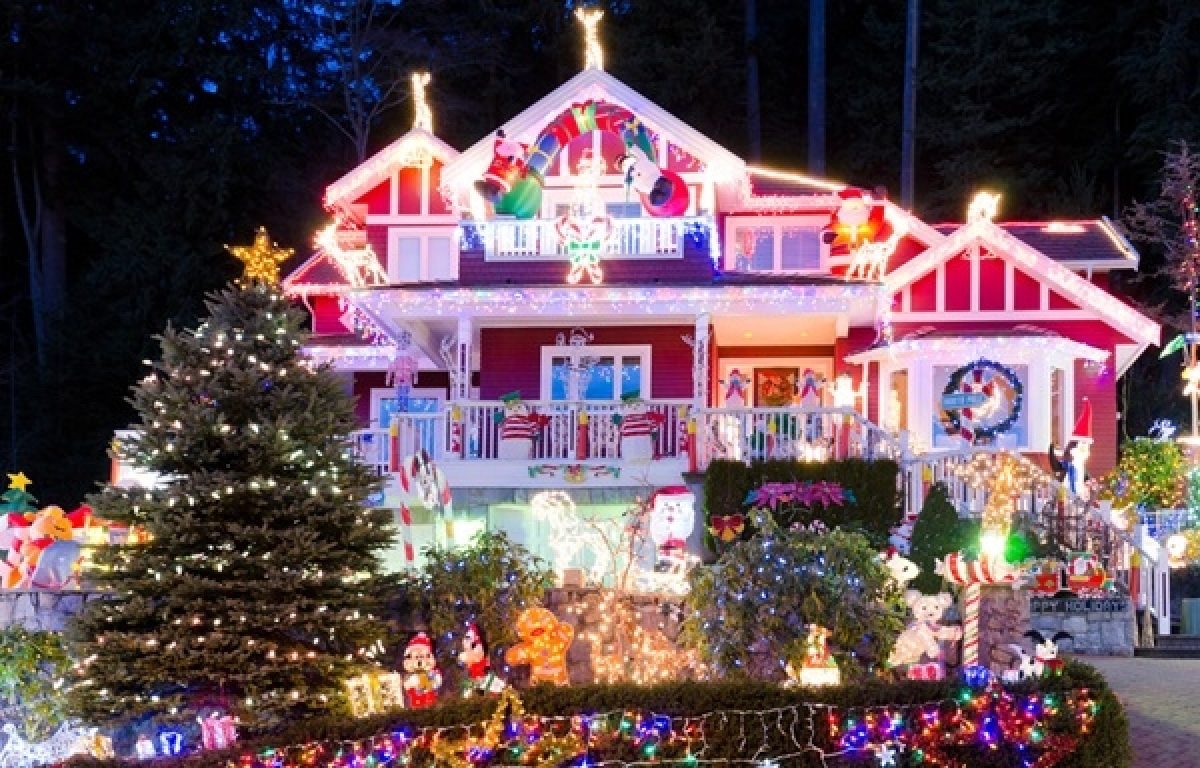 La decoración navideña más espectacular (Video)