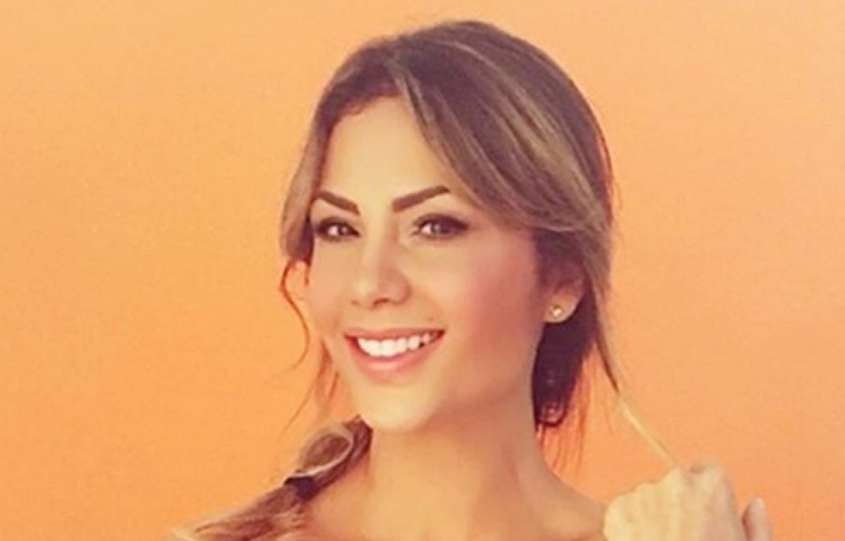 Angeline Moncayo muestra las secuelas del accidente que sufrió grabando