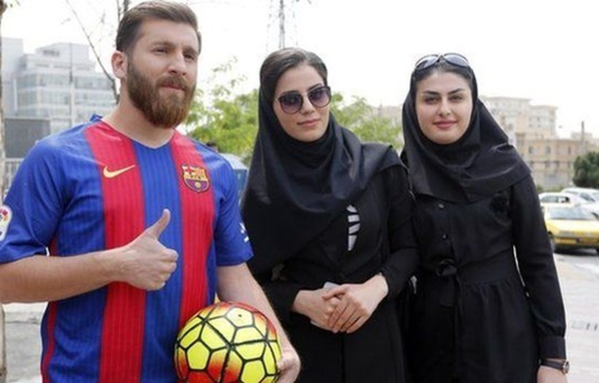 Así es la ‘pobre’ vida del doble iraní de Lionel Messi