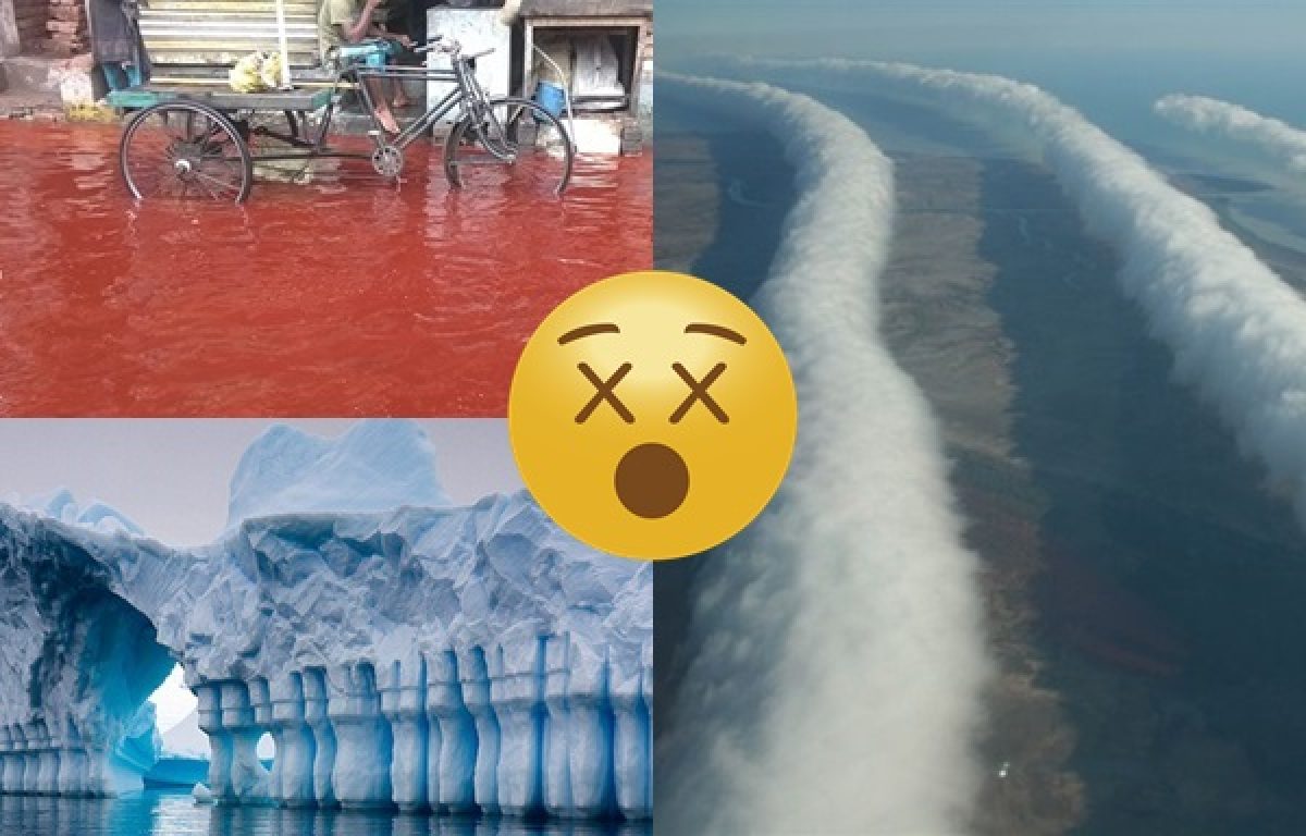 Cosas más raras que hace el clima loco de la Tierra