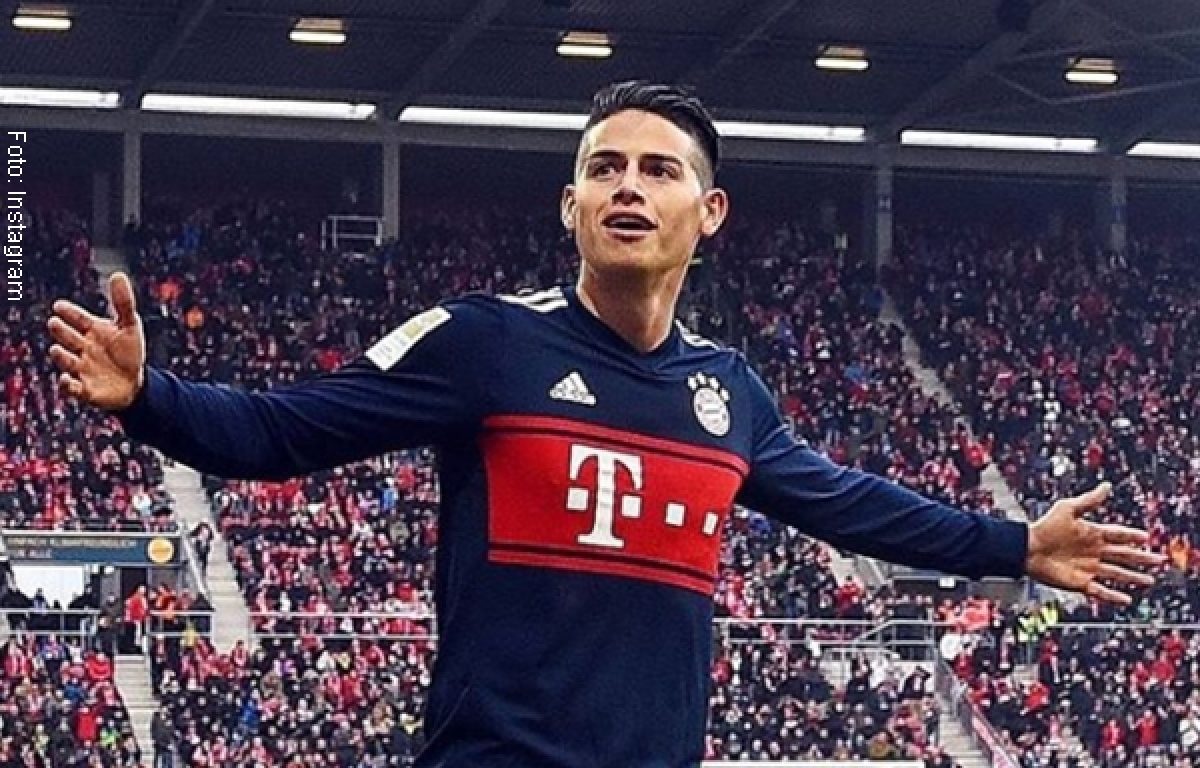 James Rodríguez, condecorado con un ‘Oscar’ en el Bayern Múnich
