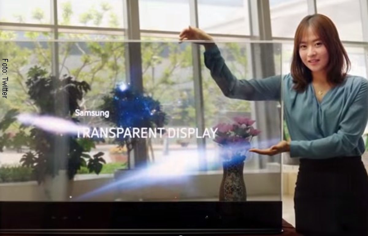 Televisión transparente ¡El futuro lejano ya está aquí!