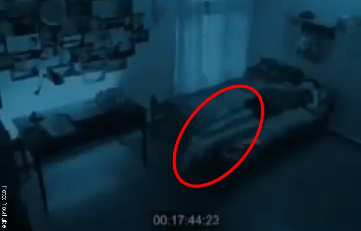 Presencia paranormal se manifiesta mientras una mujer duerme