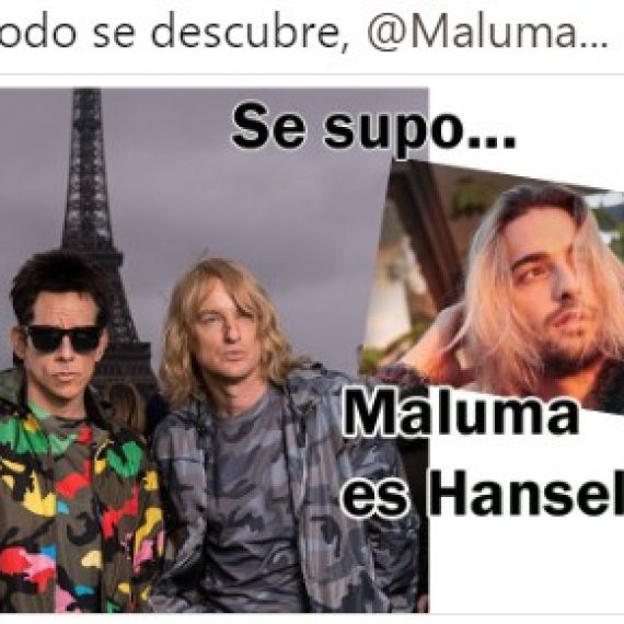 Los memes que generó el cambio de look de Maluma