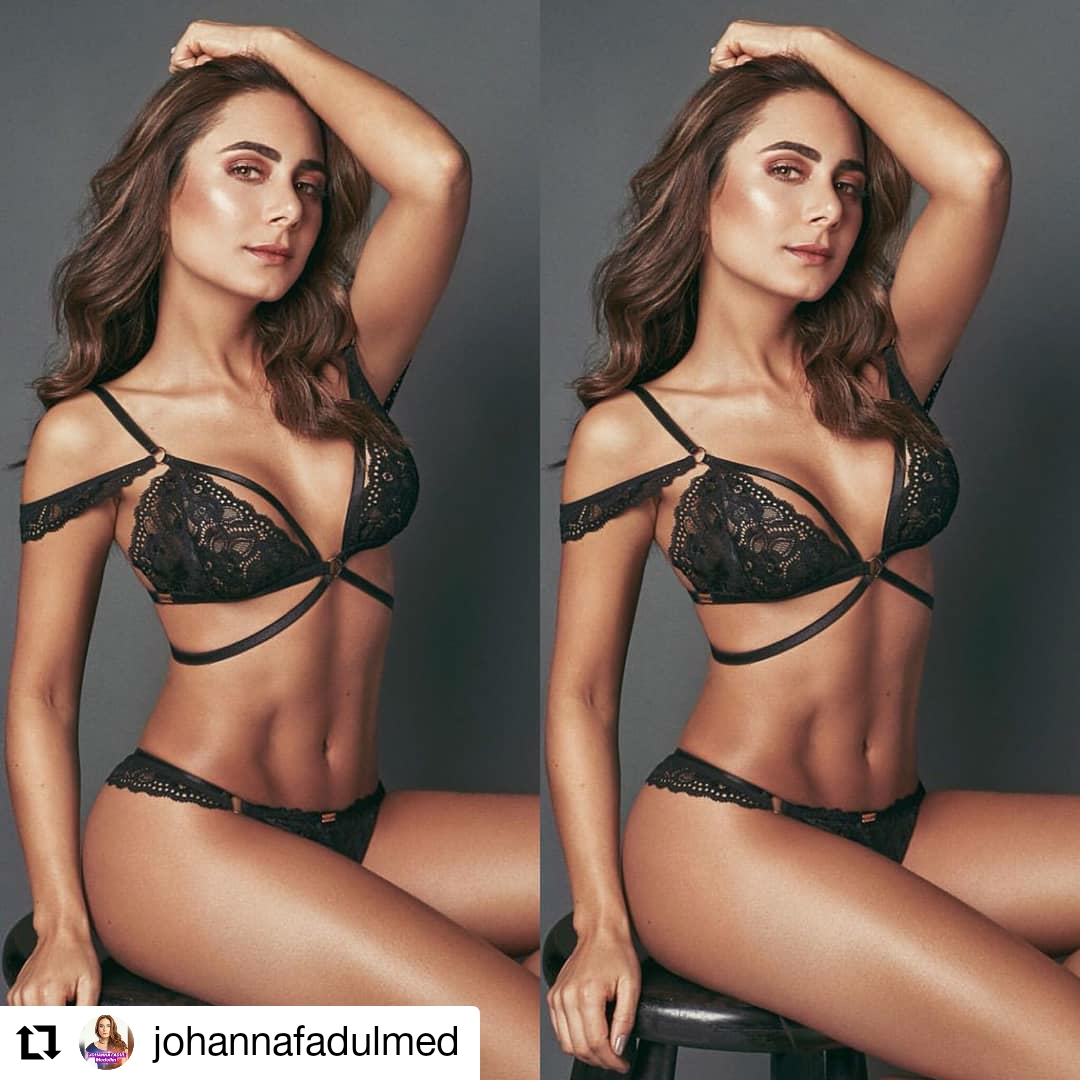 Johanna Fadul dio los buenos días en atrevida lencería - Candela Johanna Fadul dio los buenos días en atrevida lencería - Candela