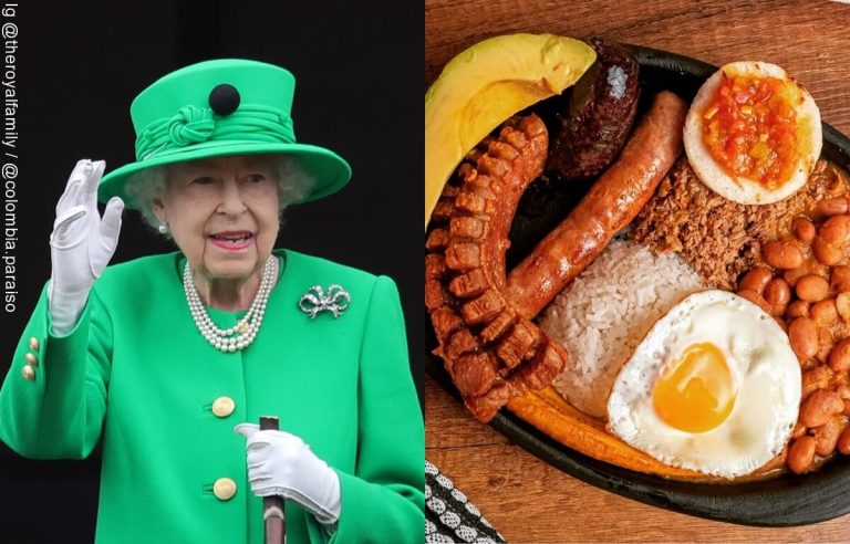 Memes: Analista de Caracol compara a la Reina Isabel II con bandeja paisa