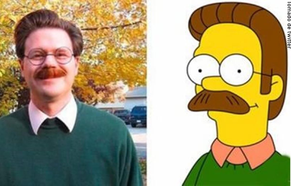 Así son los personajes de los Simpsons en la vida real - Candela
