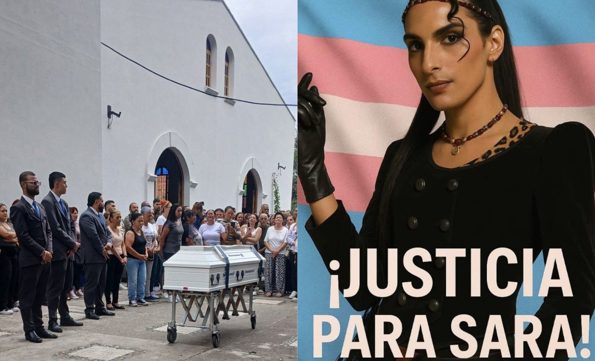 Así fue la despedida de Sara Millerey, la mujer trans asesinada