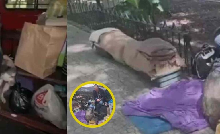 Alejandro Landero, actor de telenovelas ahora vive en la calle