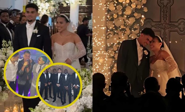 Imágenes de la boda de Luis Díaz: así fue la ceremonia