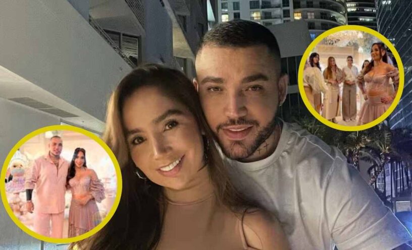 Cómo fue el baby shower de la hija de Jessi Uribe y Paola Jara