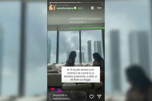 reacción del novio de Isabella Ladera por el video con Beéle