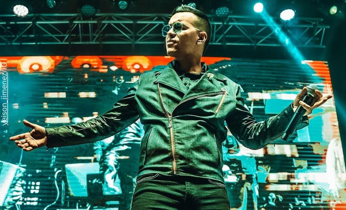 A Yeison Jiménez no lo para nada ni nadie. ¡Tremendo aguacero!