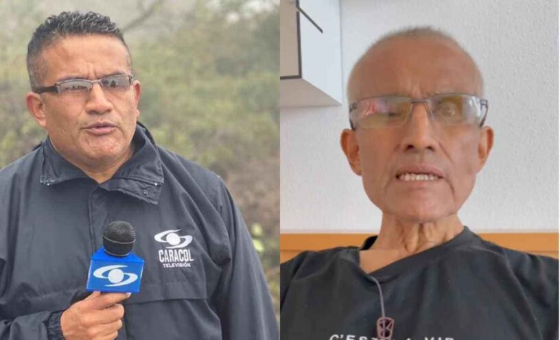 el cuerpo de Fredy Calvache llegó a Colombia