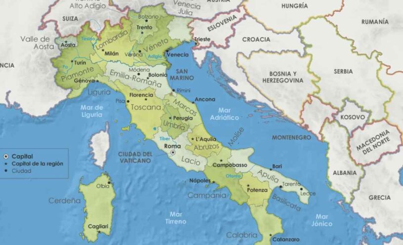 El país que empieza y termina con la misma letra y tiene forma de bota