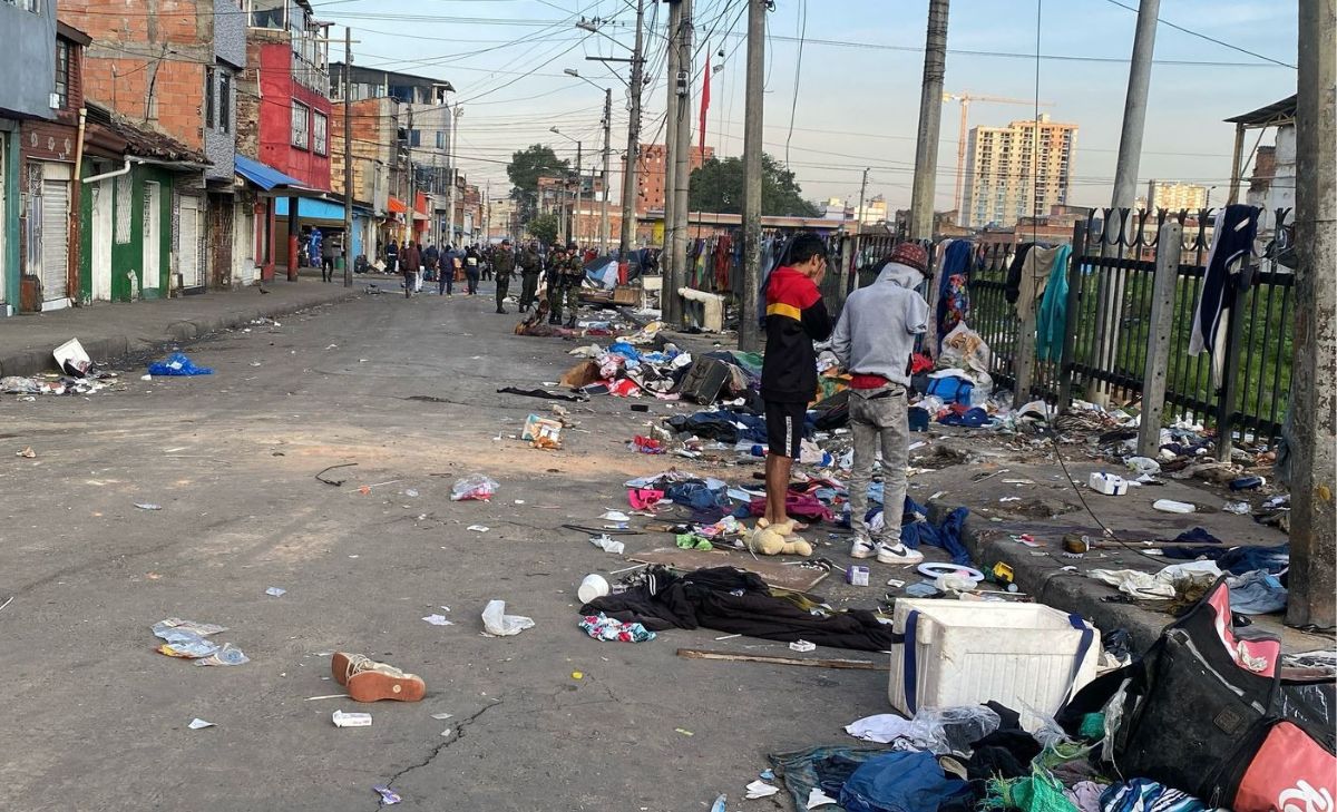En video: Explosión de una granada en Bogotá dejó una persona sin vida ...