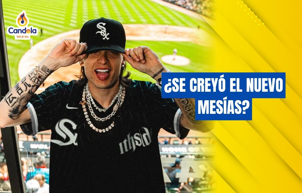 ¿Se pasó de la raya? Peso Pluma es el nuevo Jesús y le caen con todo