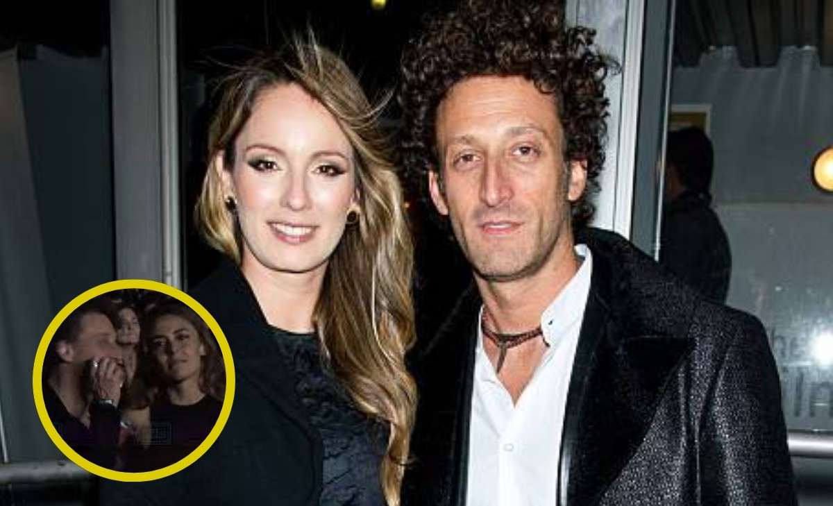 Foto en la que reapareció Simón Brand y su nueva novia tras la ...