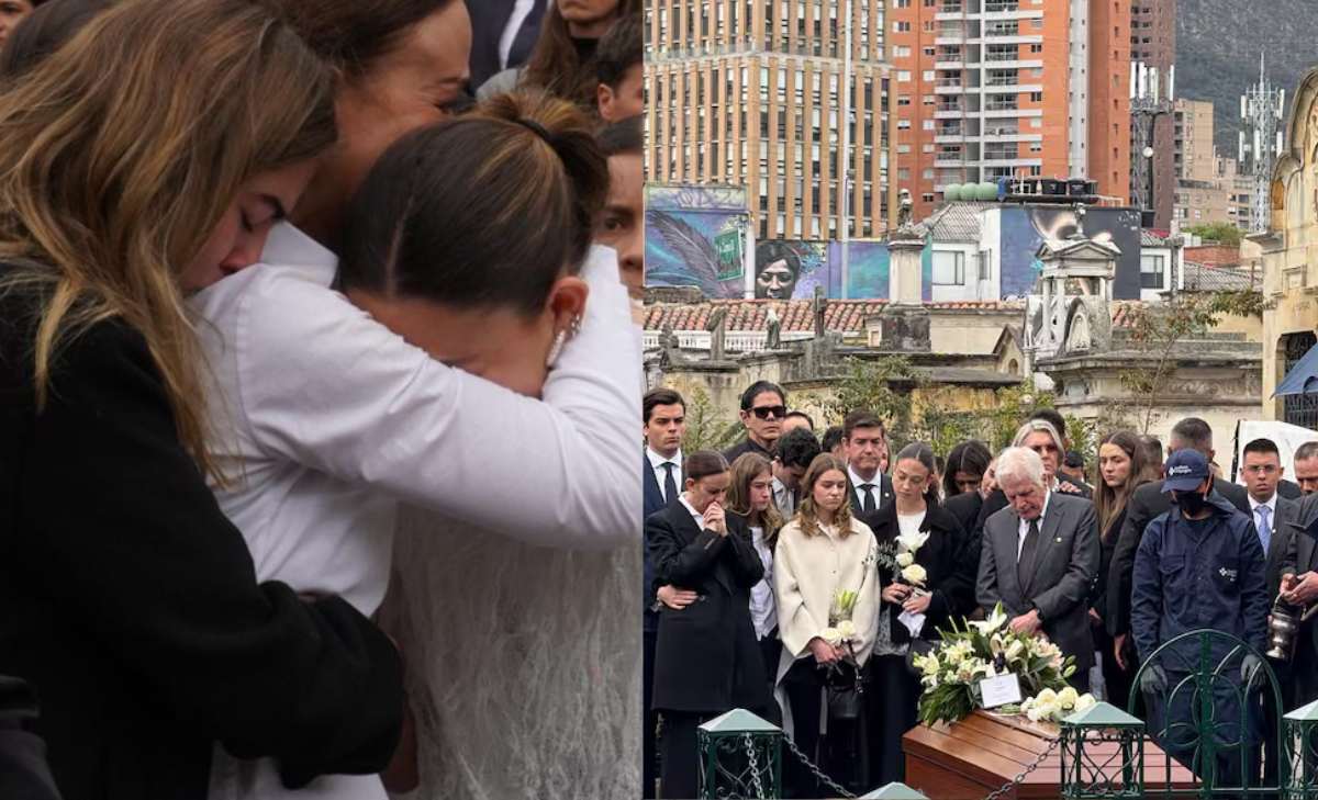 Las fotos de cómo quedó la tumba de Miguel Uribe tras su sepelio