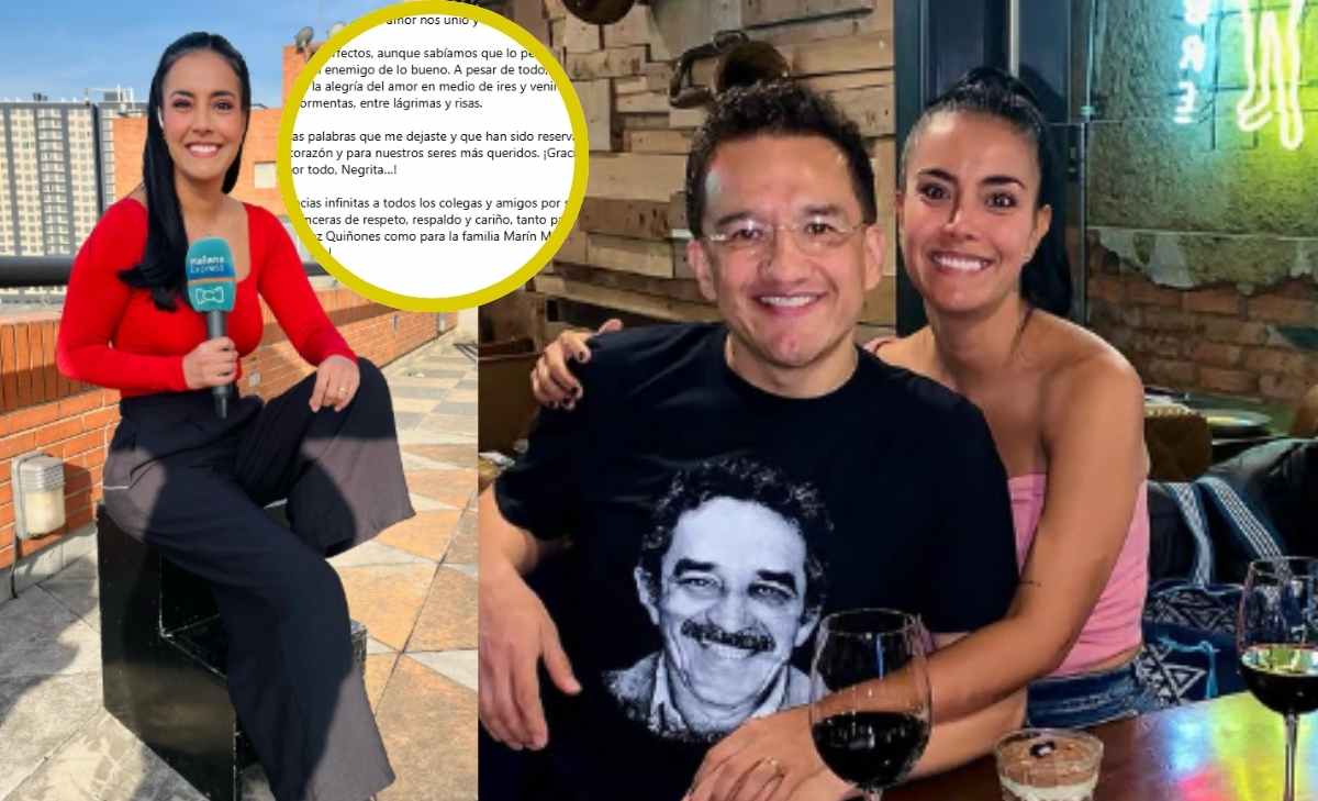 Mensaje de despedida del esposo de Alejandra Gómez