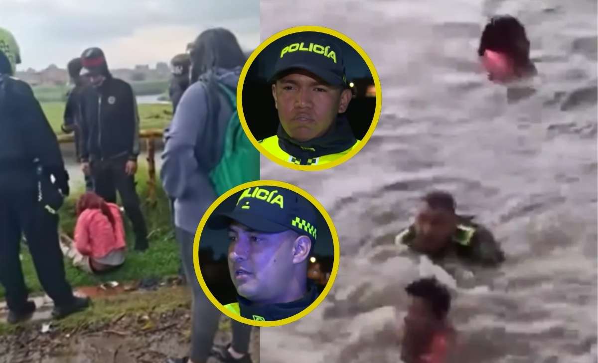¿Qué dijeron los policías que rescataron a la bebé que la mamá intentó ...