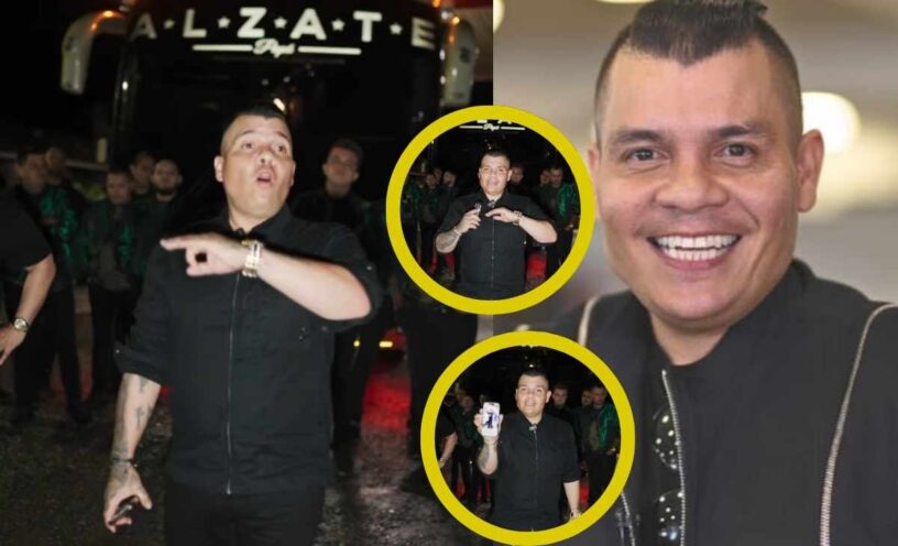 El video de Alzate en contra de otro cantante por inconveniente en un show