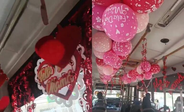 Conductor de bus sorprende a usuarias en el Día de la Madre: el emotivo ...